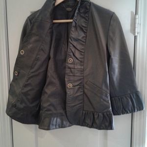 XCVI | Jackets & Coats | Xcvi Leather Jacket | Poshmark